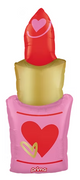 40" Red Lipstick Shape - Helium Xpress Balloon Wholesale