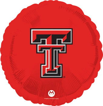 18" Texas Tech - Helium Xpress Balloon Wholesale