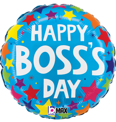 17" Boss's Day Bursty Dots