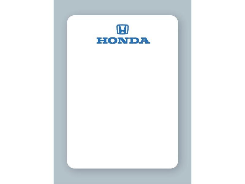 Honda Oil Change Stickers - OILabel.com