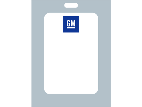 GM Oil Change Stickers - Zebra Format - OILabel.com