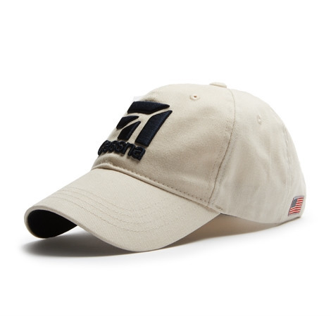 Cessna Cap - 3D Logo Style - Stone
