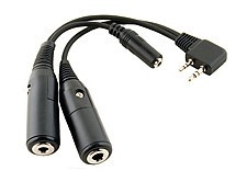 ICOM OPC-499 Aviation Transceiver Headset Adapter