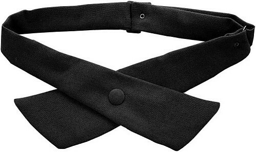 Crossover Uniform Tie | Black or Blue Crossover Neck Tie