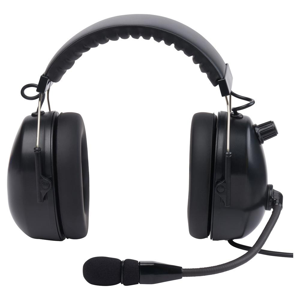 Wicom Mono Passive Helicopter Headset with Microphone