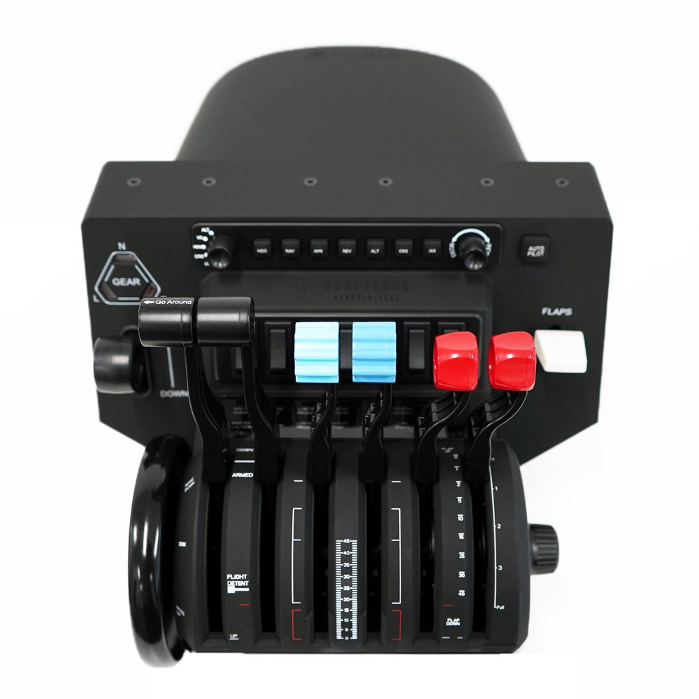 Honeycomb Alpha Flight Yoke & Switch Panel | Simulator Yoke