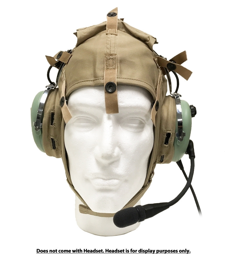 David Clark Cloth Flying Helmet Assembly | MG Pilot Shop