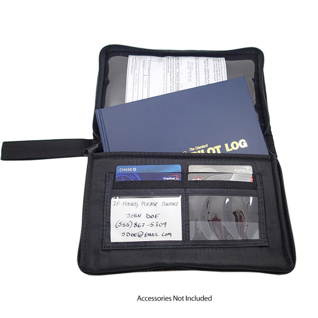 Zippered Logbook Cover - Standard Size