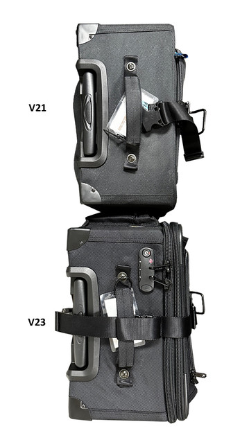 StrongBags Vortex 23" Flight Crew Bag with Wheels | MG Pilot Shop