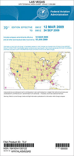 FAA VFR Terminal Area Charts for Class B Airspace