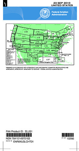 FAA IFR Enroute Low Altitude Charts | MG Pilot Shop