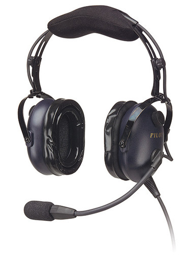 Pilot USA PA-1181T Passive Aviation Headset, Electret Microphone