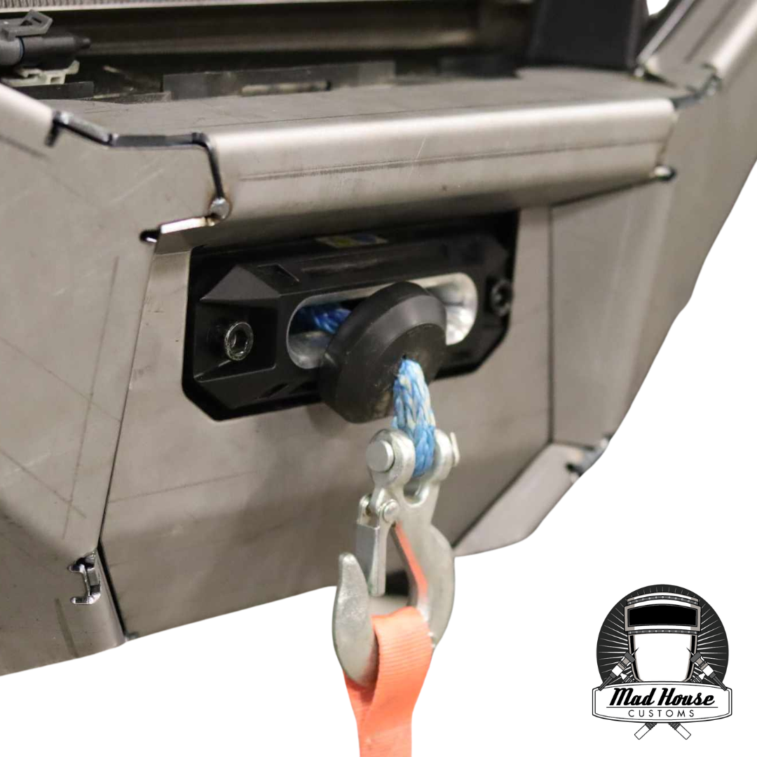 Full Coverage Polaris RZR Front Bumper For Turbo R & Pro R - Mad House ...