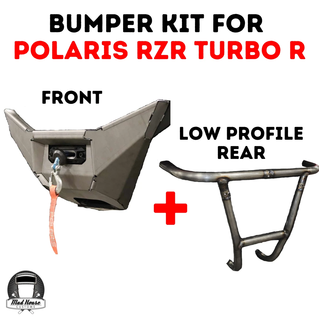 Polaris RZR Turbo R Front & Rear Bumper Kit