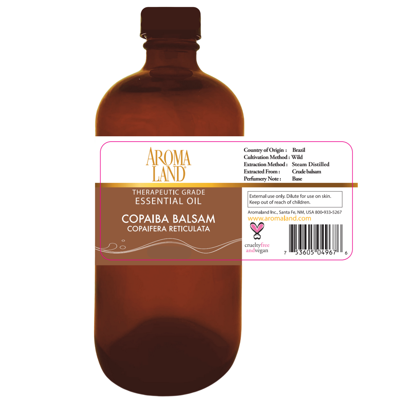 Copaiba Balsam Essential Oil Aromaland