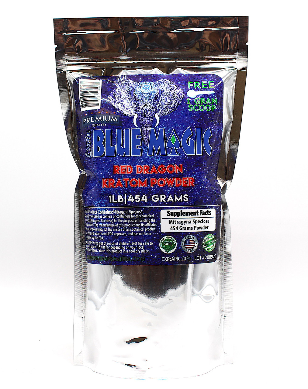 Blue Magic Kratom 500g Powder