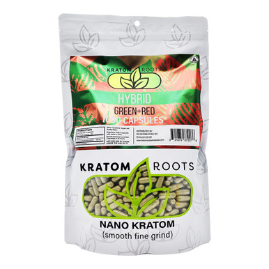Kratom Roots - 1,000 Capsules High Quality NANO Kratom ( Smooth Fine ...
