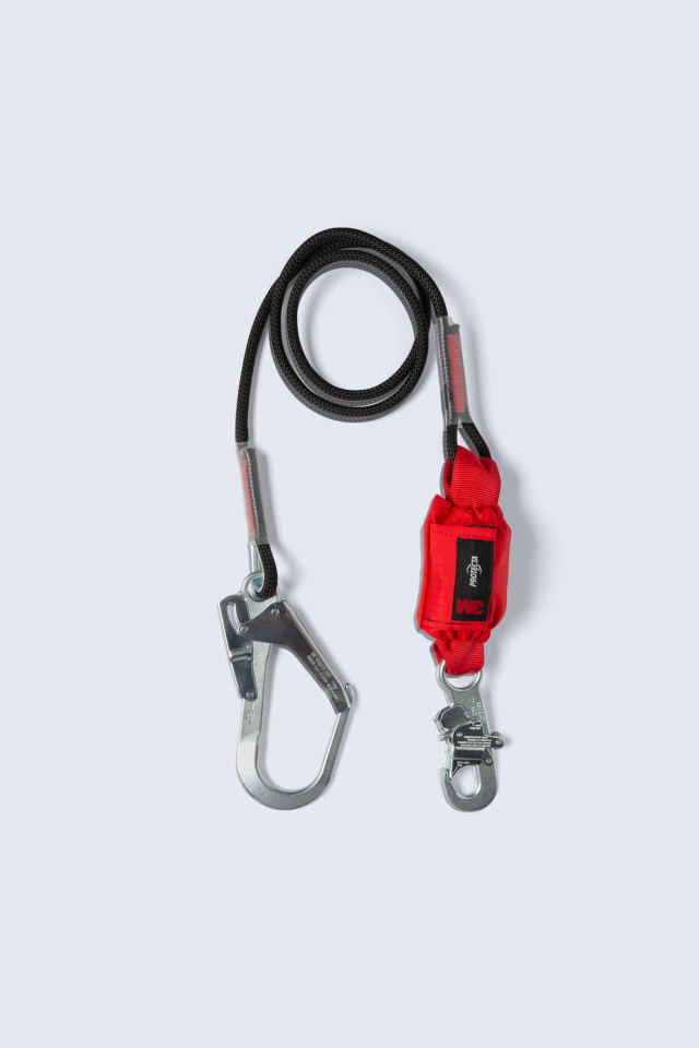3M Protecta Shock Absorbing Lanyard 2m - Single leg
