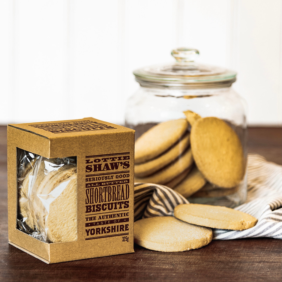 All Butter Shortbread Biscuit Box | Lottie Shaw's