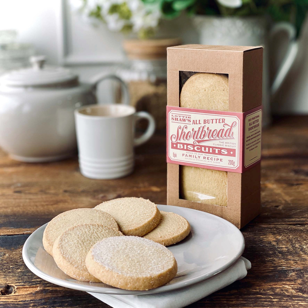 Shortbread Biscuit Rounds | Lottie Shaw's