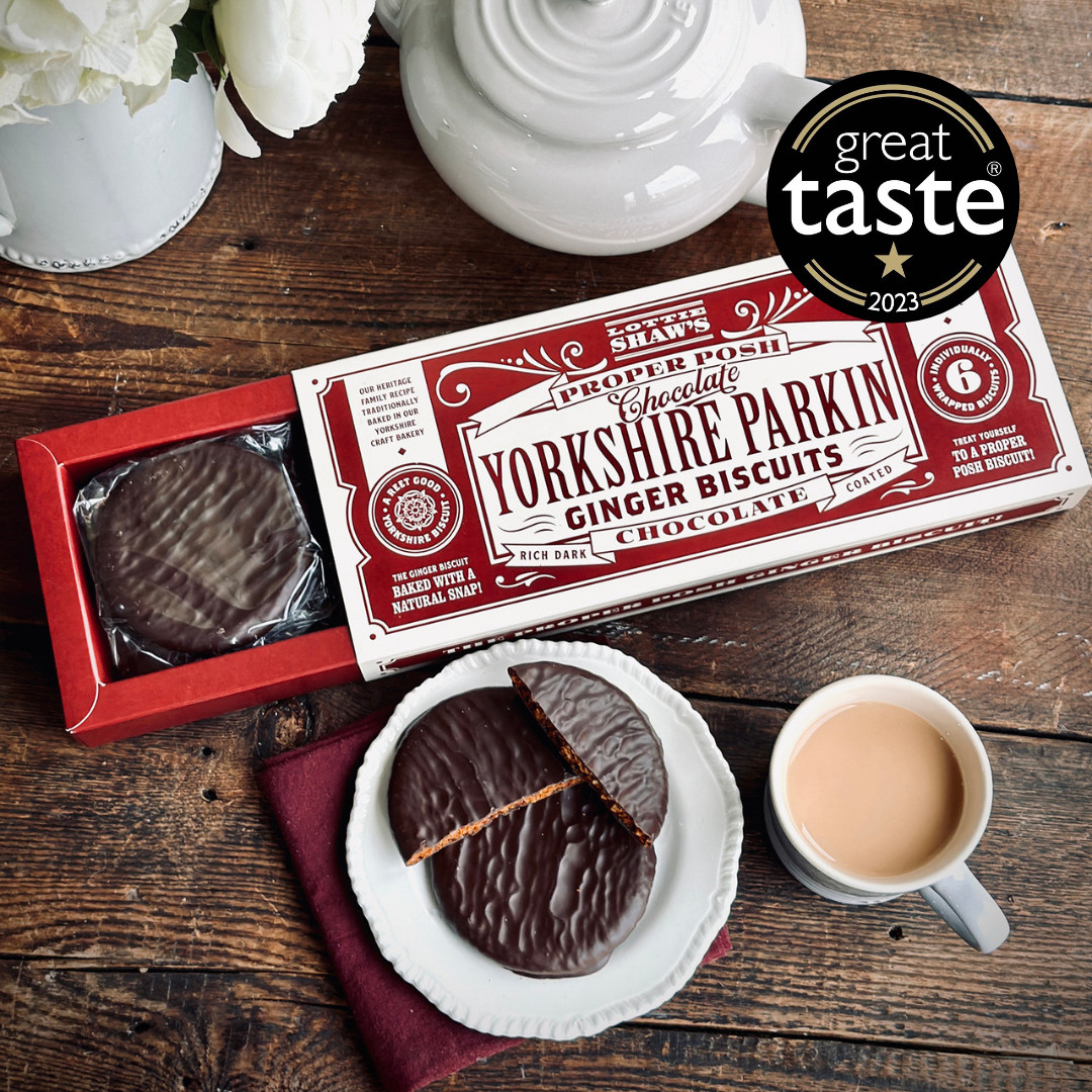 Proper Posh Yorkshire Parkin Biscuits | Lottie Shaw's
