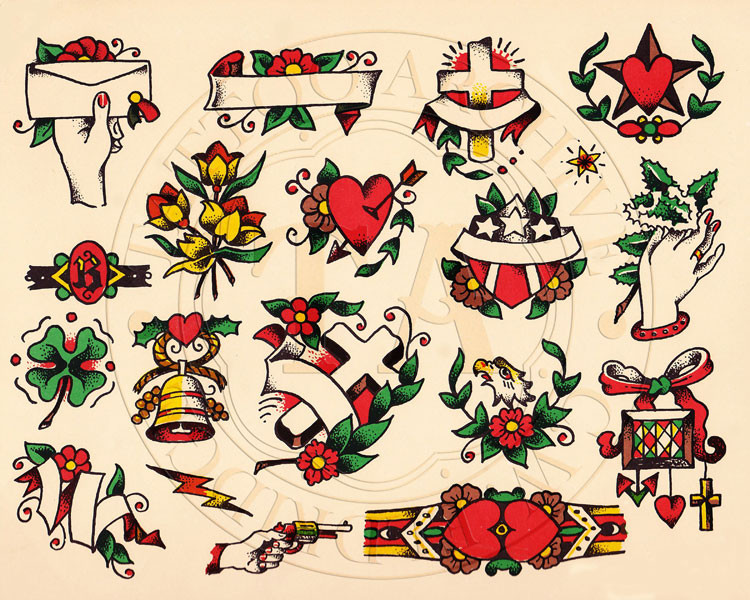 Milton Zeis Color Flash Set - Tattoo Archive