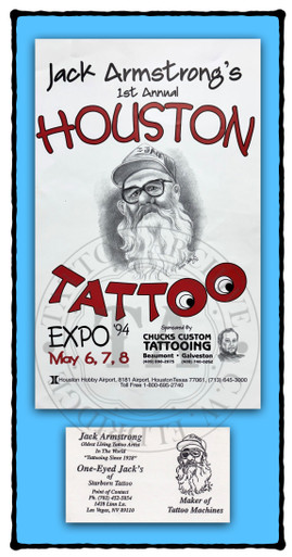 Original Jack Armstrong 1994 Expo Poster