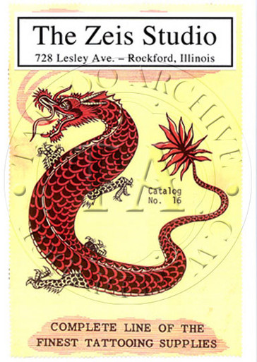 Milton Zeis Supply Catalog - Tattoo Archive