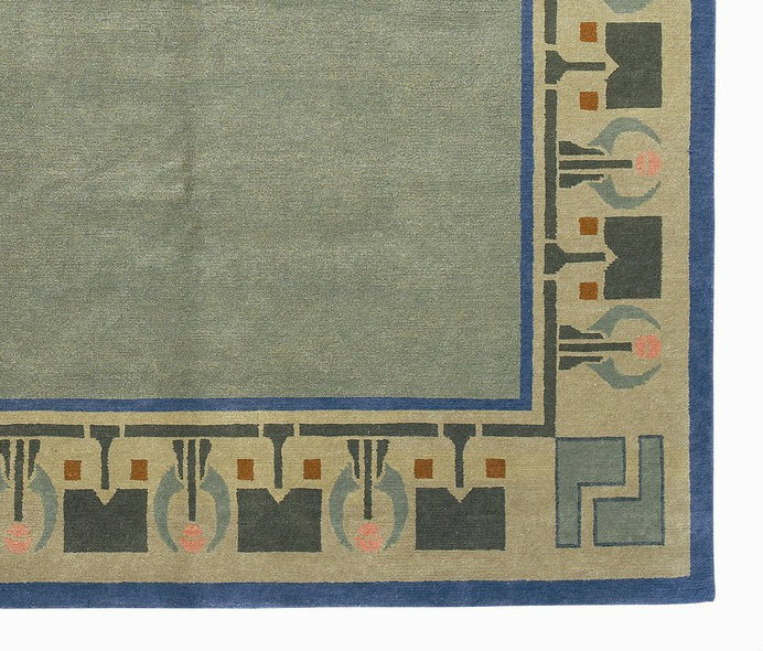 Craftsman Arrowroot Spearmint Rug