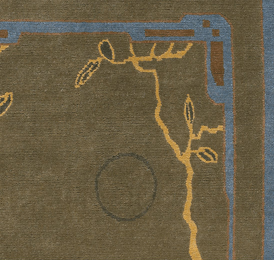 Craftsman Sierra Madre Forest Earth Rug