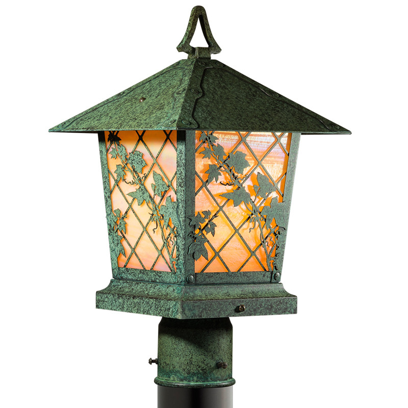 Spring Street Column Mount with 7" Roof 1022-3