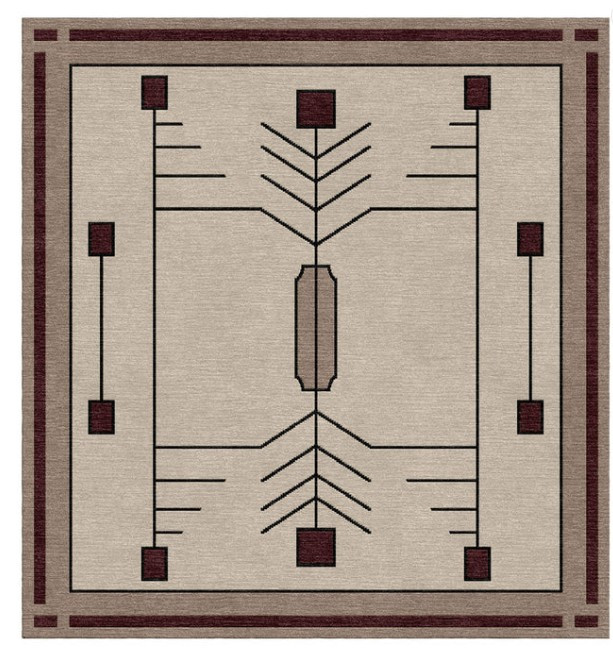 Prairie Sand Stickley Rug