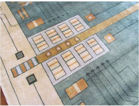 Prairie III Hand knotted Rug