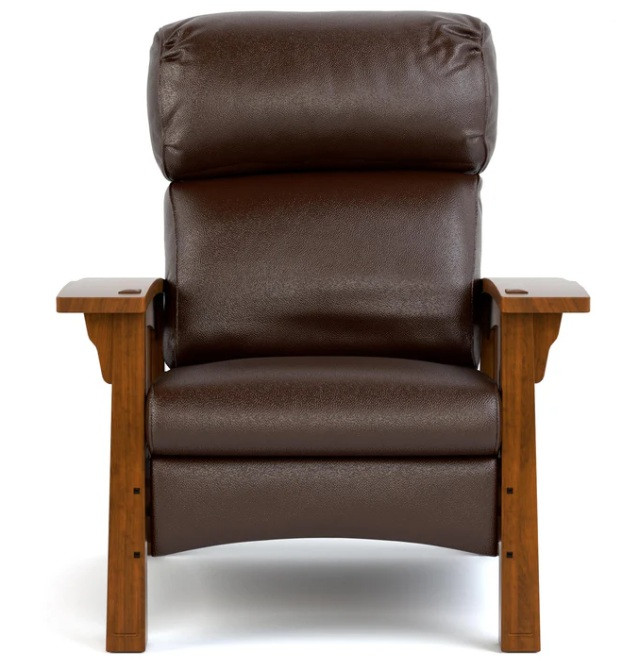 Stickley Pasadena Tsuba Manual Bustle Back Recliner AN-7381-RL-299