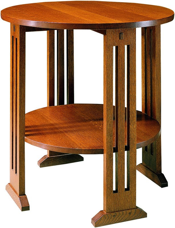Stickley Round End Table 89-663