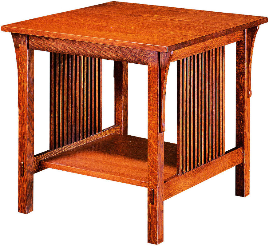 Stickley Spindle Lamp Table 89-747