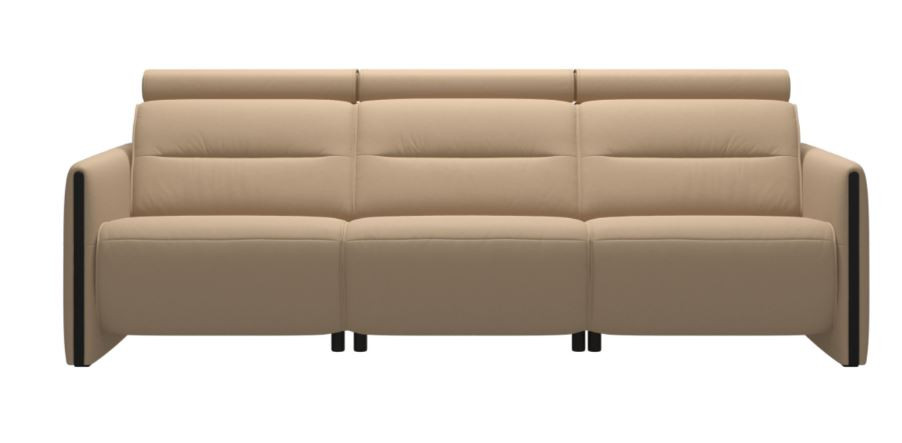 Stressless Emily wood Arm Power with Adjustable Headrest