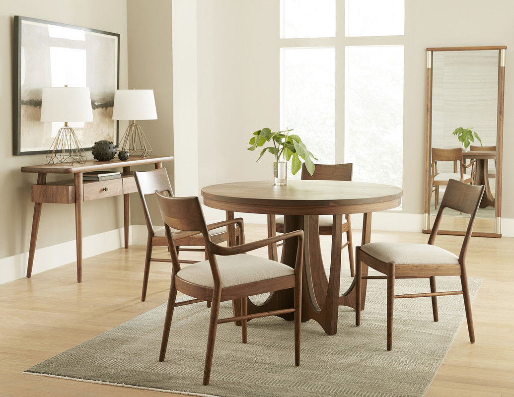Walnut Grove Round Stickley Dining Table