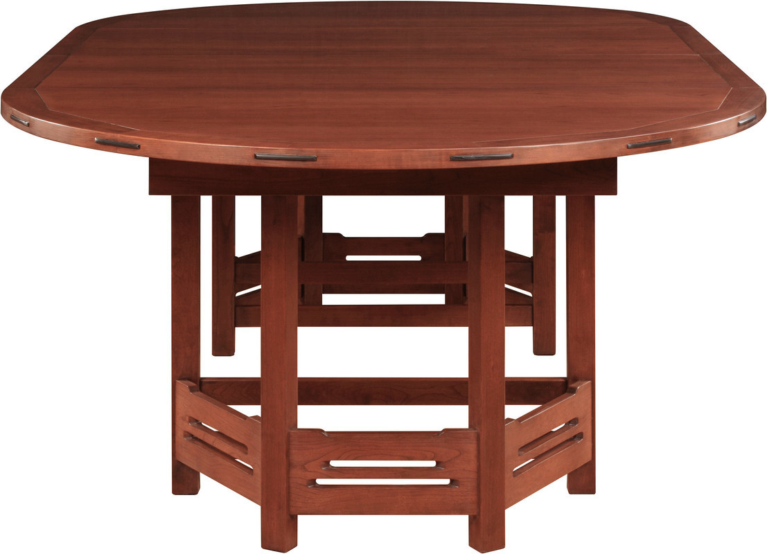 Thorson Round Stickley Dining Table