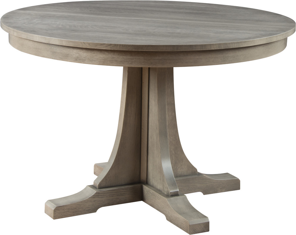 Round Pedestal Stickley Dining Table