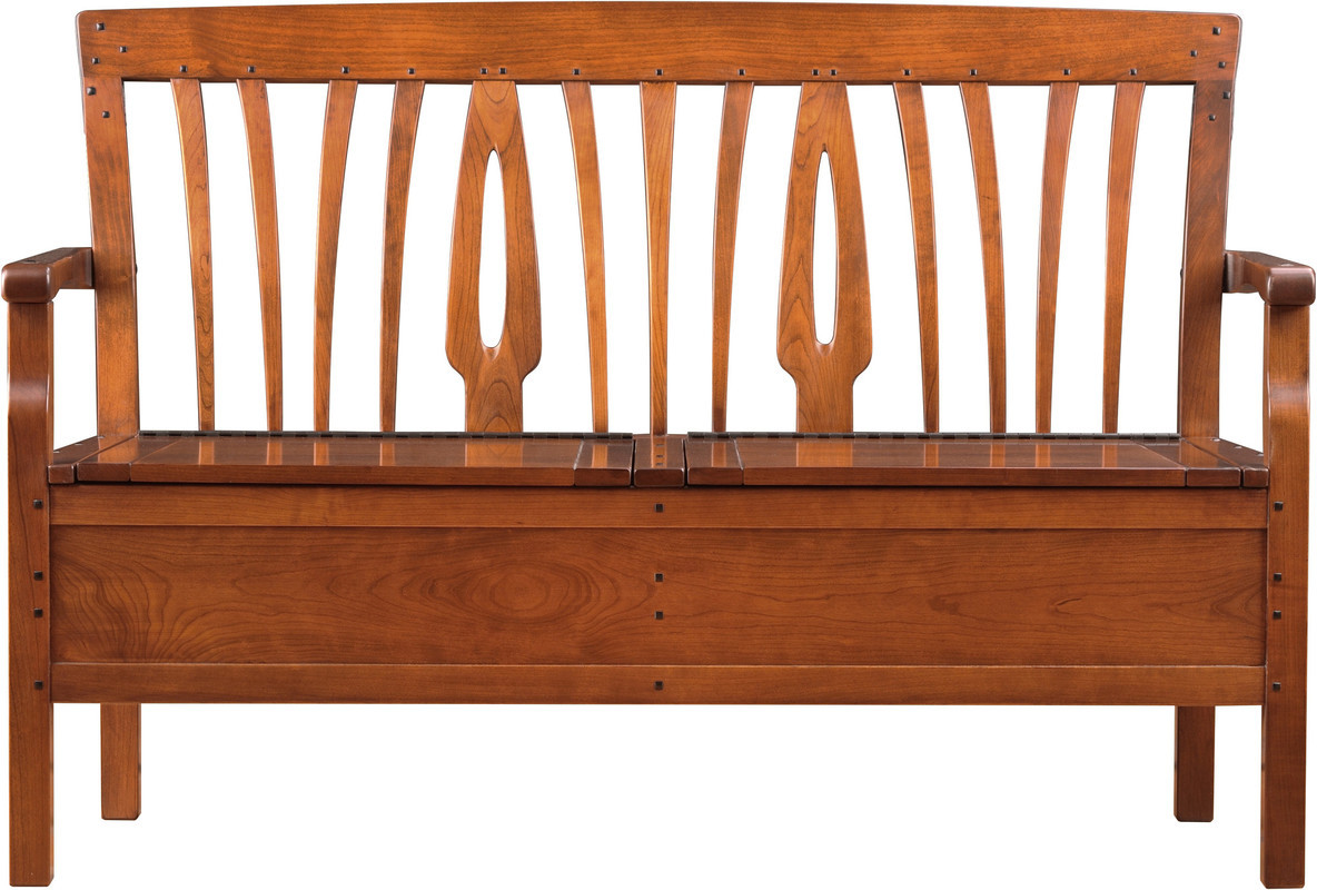 Blacker House Shoe Bench by Stickley
