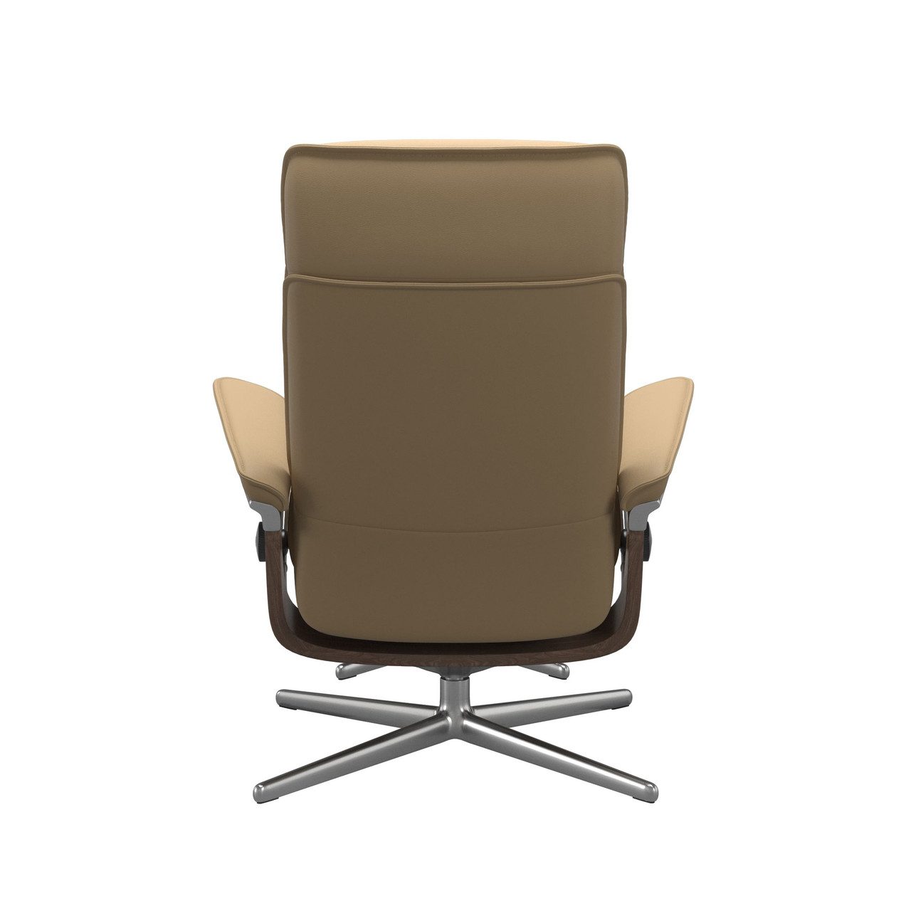 Shop Stressless Admiral Cross Base Chair and Ottoman