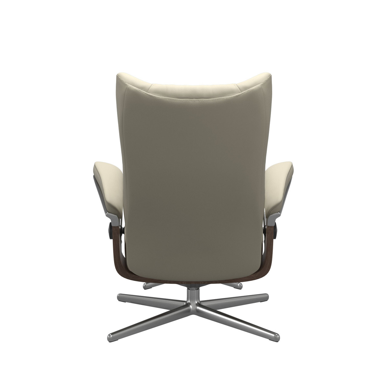 Shop our Stressless Wing Cross Base Chair and Ottoman