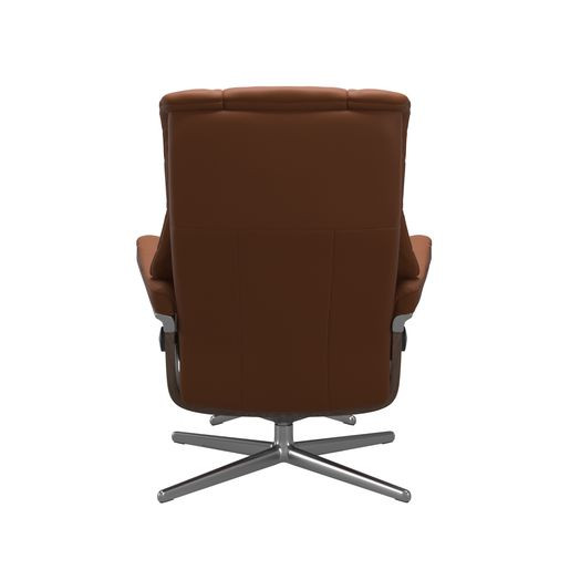 Shop our Stressless Mayfair Cross Base Chair and Ottoman