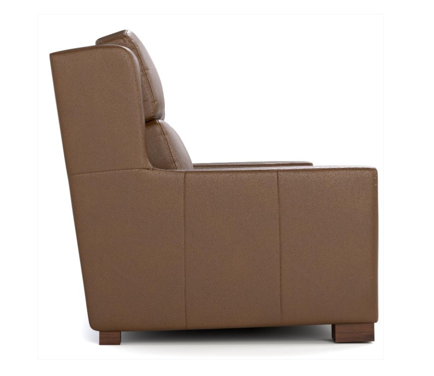 Woodlands Track‑Arm Motion Sofa by Stickley.