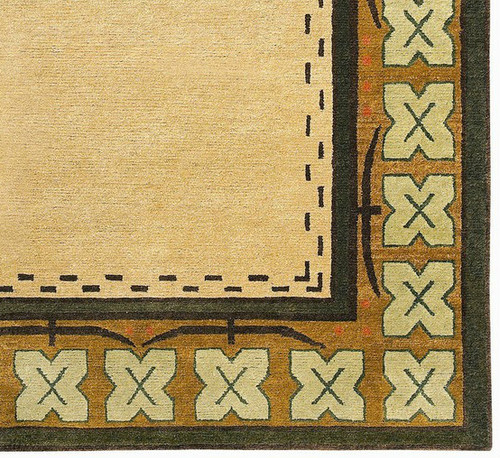 Craftsman Ivy Autumn Hand Knotted Rug