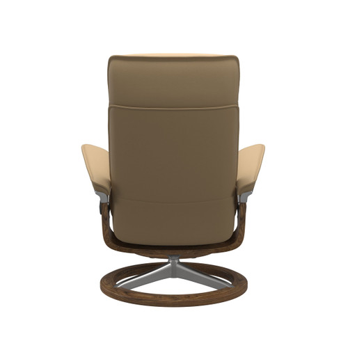Stressless Admiral Signature Base Chair and Ottoman