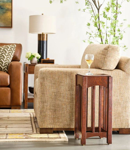 Stickley Little Treasures Copper-Top Drink Table at Mission Motif.