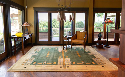 Prairie III Hand knotted Rug