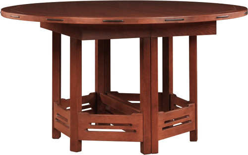 Thorson Round Stickley Dining Table